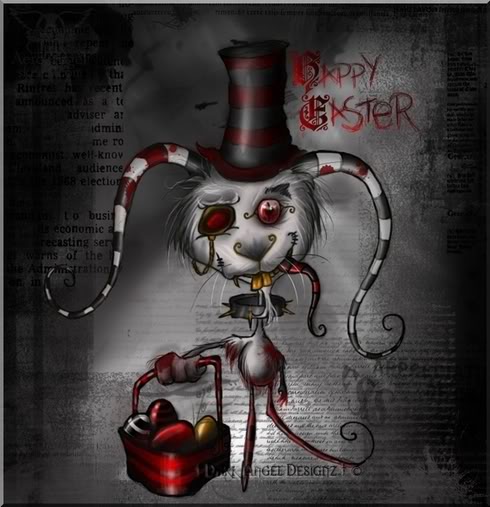Gothic Happy Easter